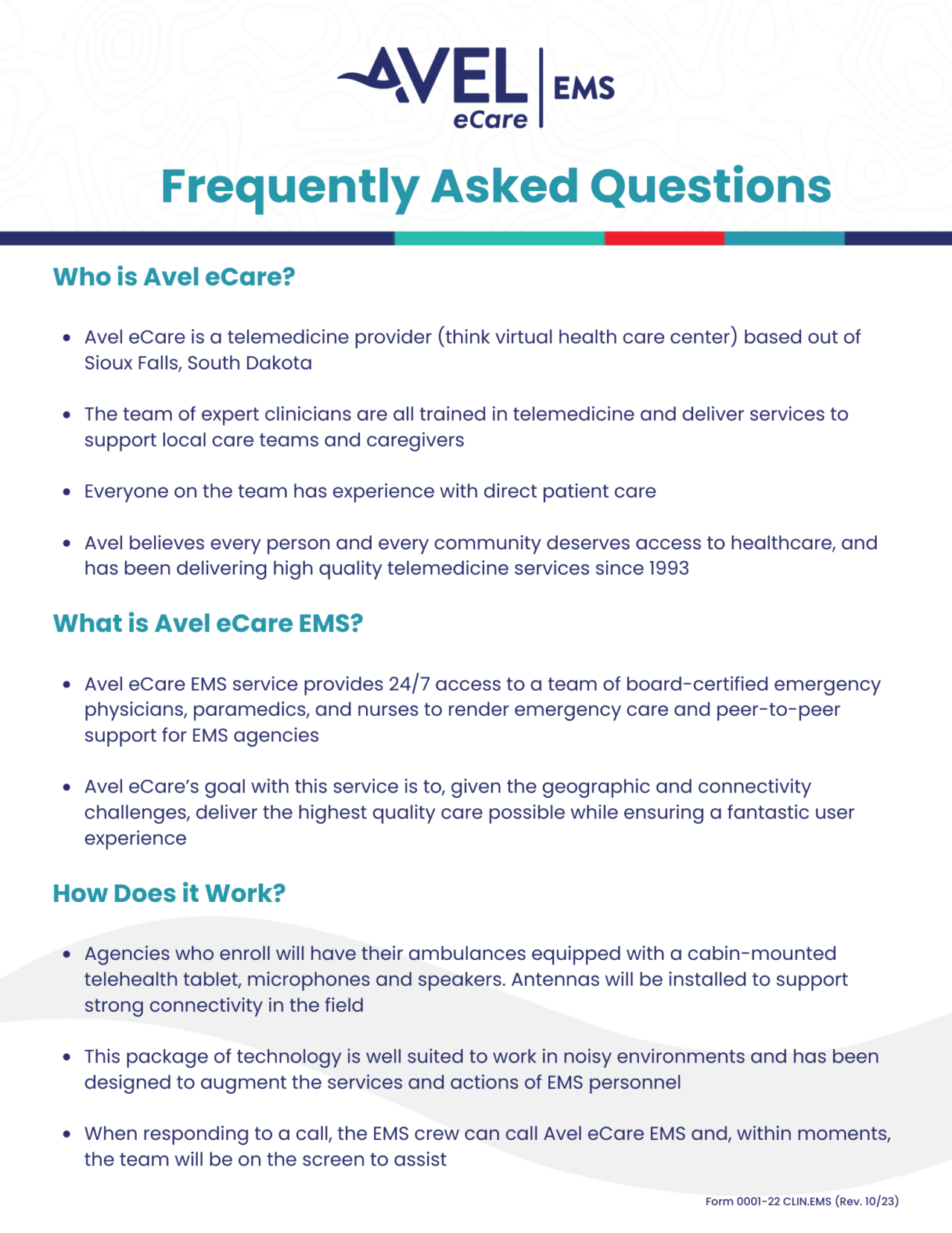 Emergency Medical Services: EMS - Avel eCare